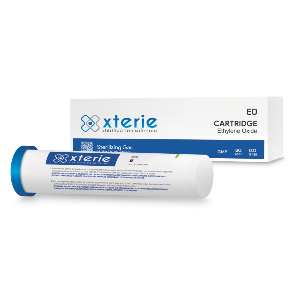 Cartuchos de óxido de etileno – MGM Medix – Esterilización con OE